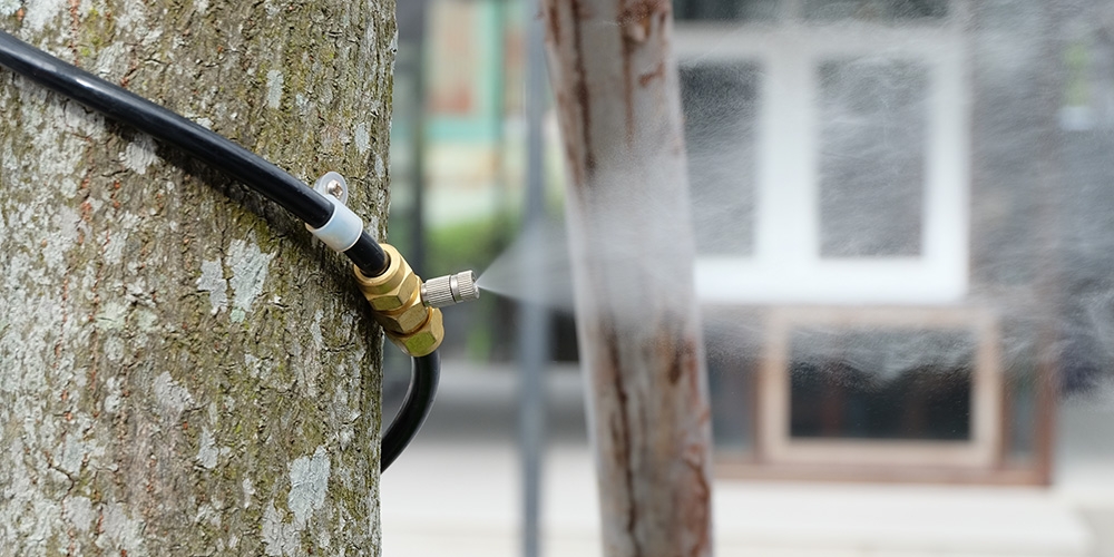 An Misting System Uses Mosquito Repellent-Shin-J Industrial Company